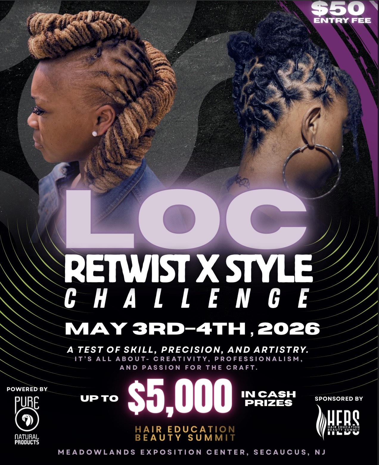 IBS New York: Loc Retwist & Style Challenge – The Road To Hebs